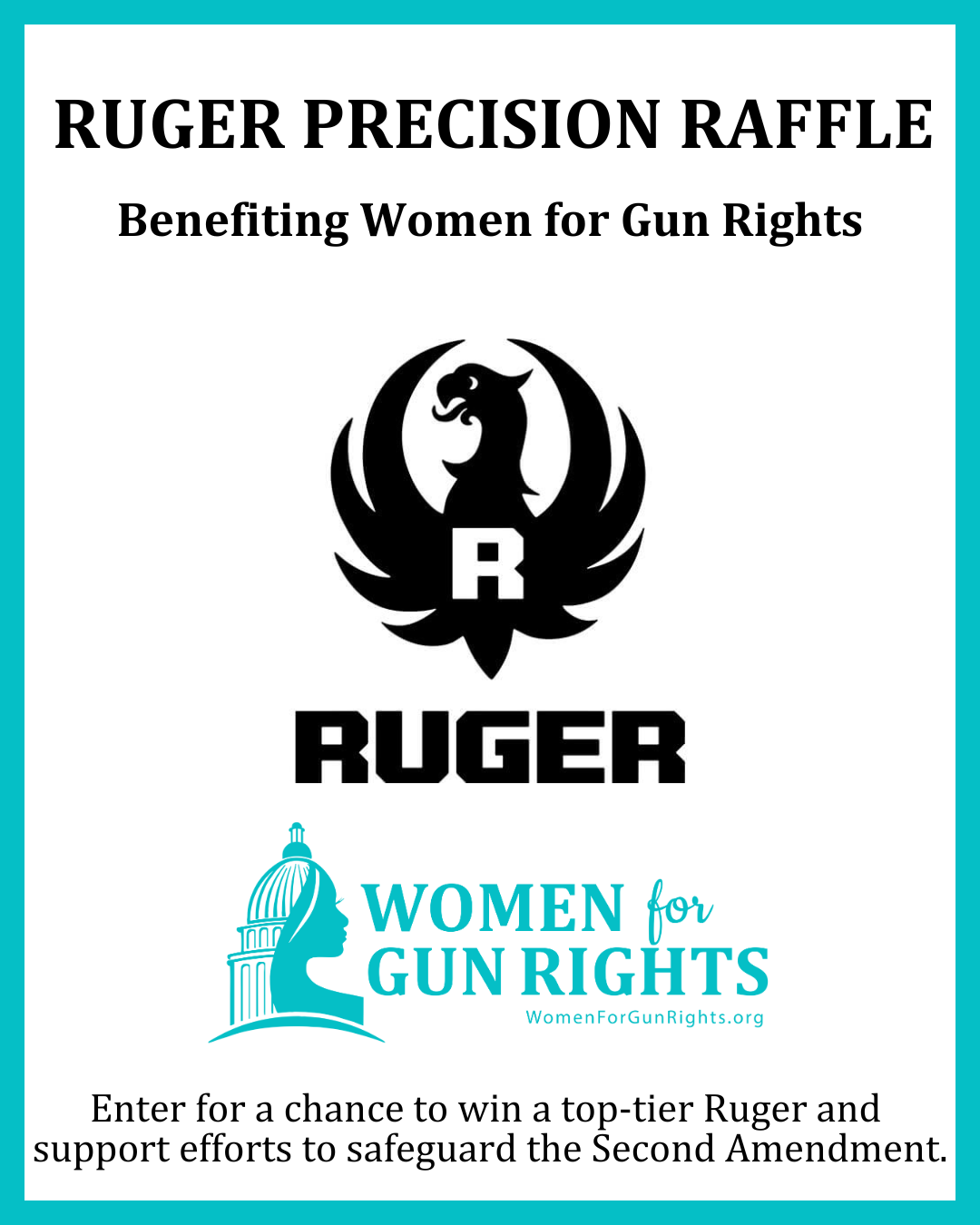 The Ruger Precision Raffle – 1 Ticket – Women for Gun Rights